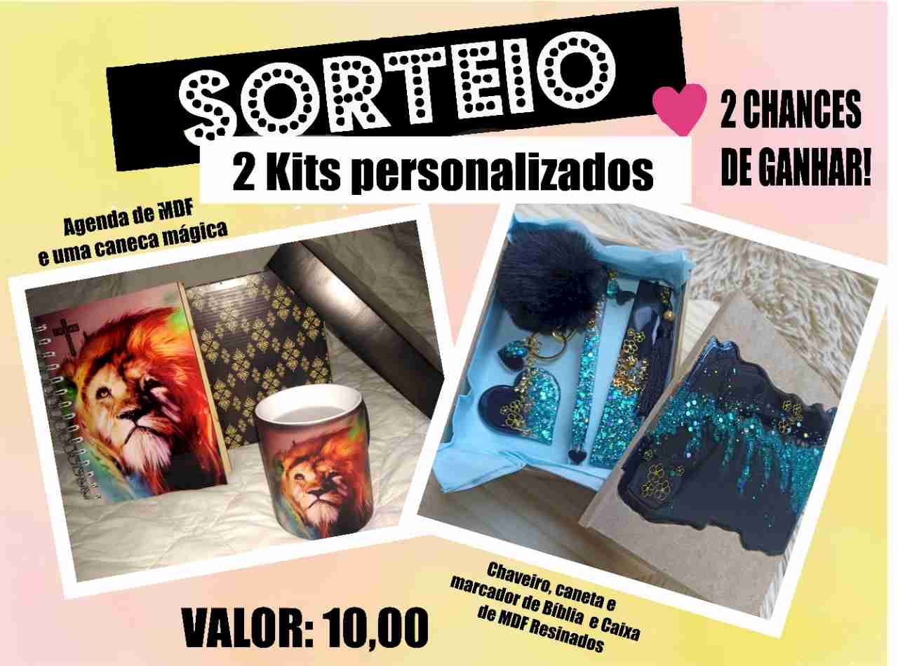 Rifa 2 Kits personalizados
